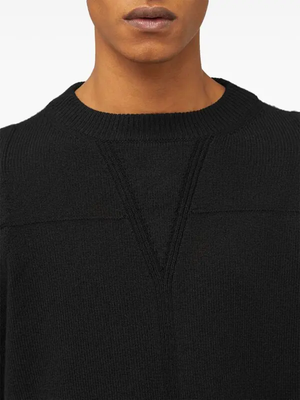 JIL SANDER Round-neck Wool-blend Jumper