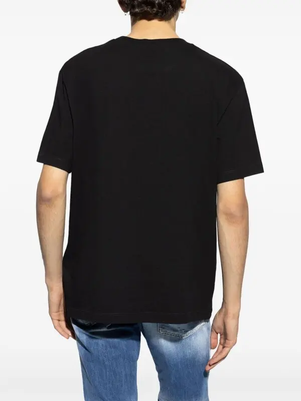 Dsquared2 Logo-embroidered Cotton T-shirt