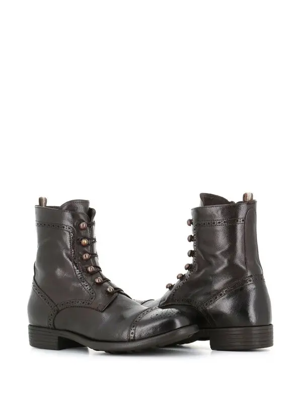 Officine Creative Lace-up Leather Boots