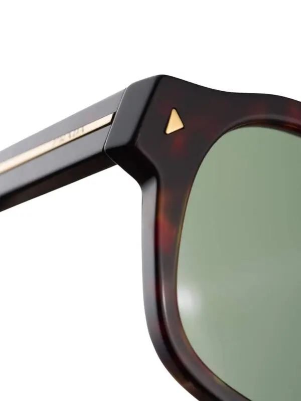 Prada Logo Square-frame Sunglasses - Brown