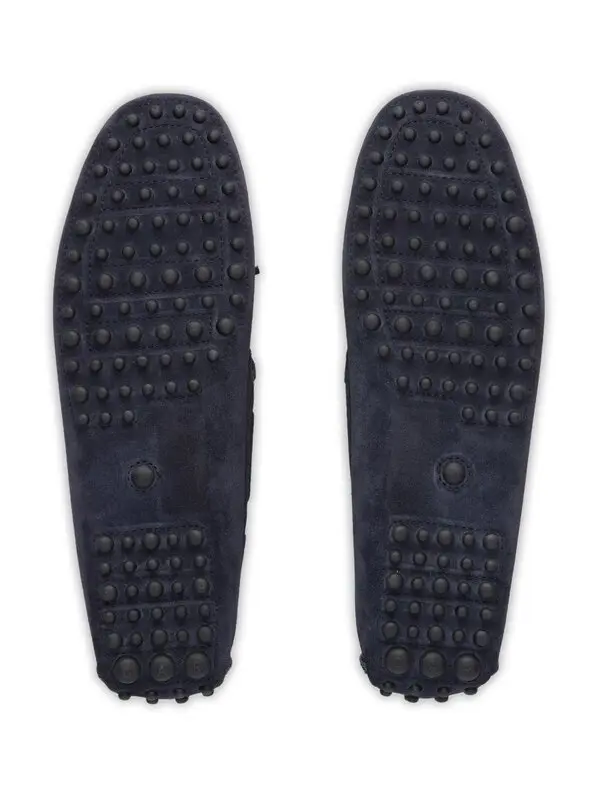 Car Shoe Tassel-detail Suede Boat Shoes