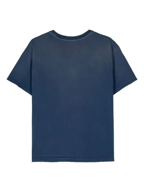 424 College Cotton T-shirt - Blue