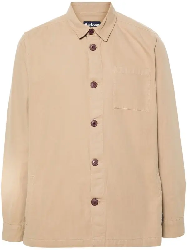 Barbour Long-sleeve Cotton Shirt - Brown