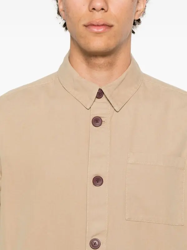 Barbour Long-sleeve Cotton Shirt - Brown