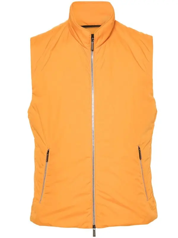 MOORER Senio-skt Gilet - Orange