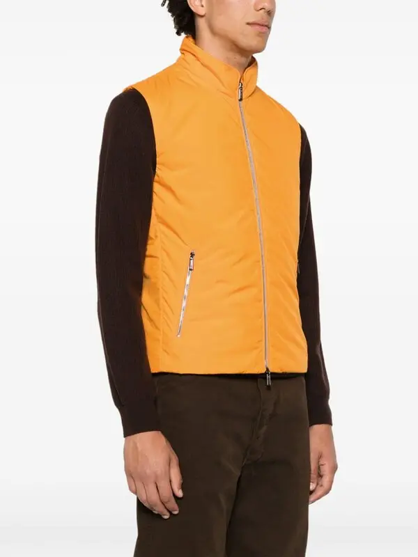 MOORER Senio-skt Gilet - Orange