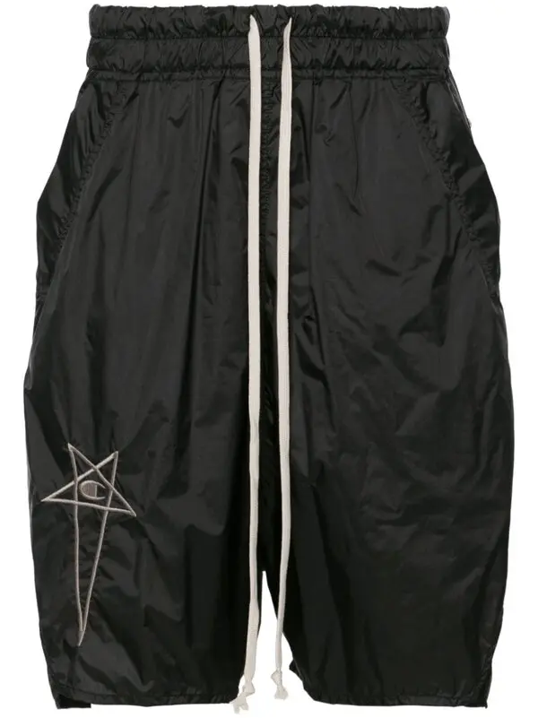 Rick Owens Beveled Track Shorts