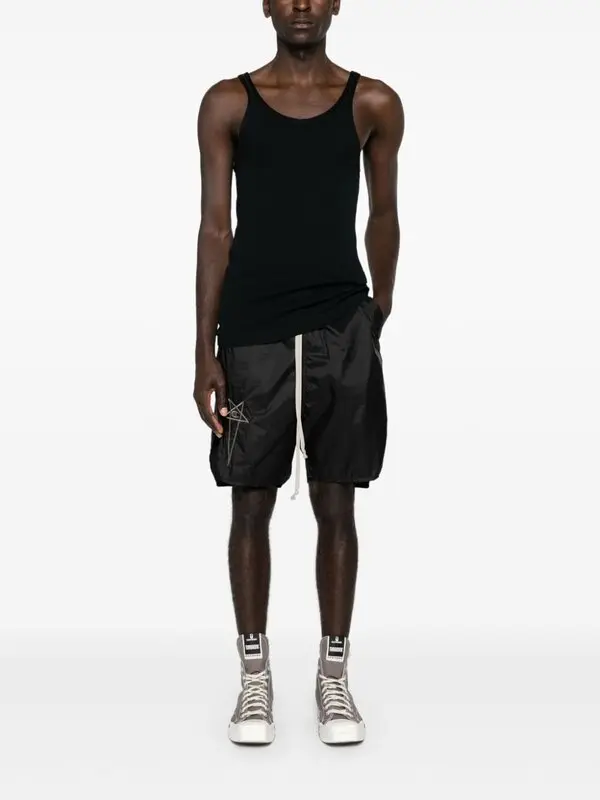 Rick Owens Beveled Track Shorts