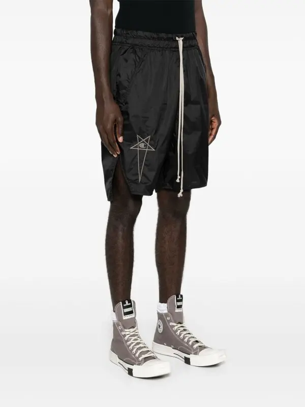 Rick Owens Beveled Track Shorts