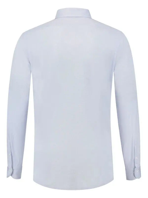 FINAMORE 1925 Eduardo Cotton Shirt - Blue