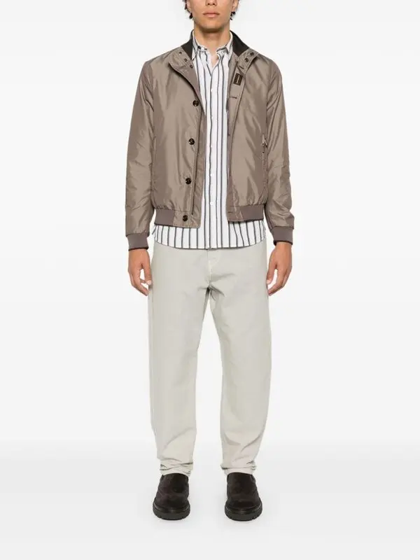 MOORER Mezzano-km Water-repellent Bomber Jacket