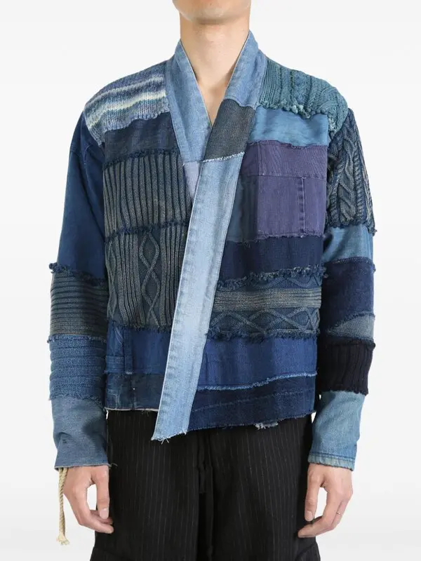 GREG LAUREN Gl1 Cropped Jacket