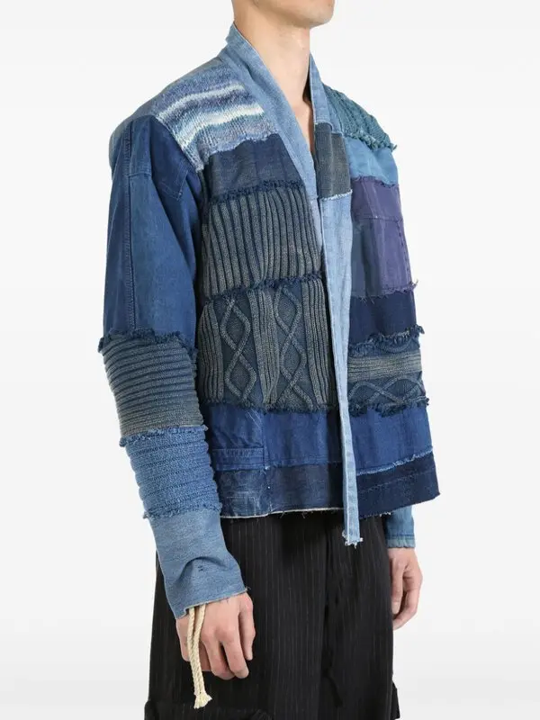 GREG LAUREN Gl1 Cropped Jacket