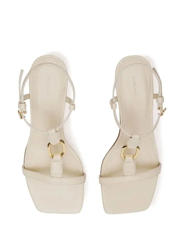 ANINE BING Kiera 50mm Square-toe Sandals