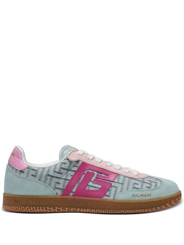 Balmain Swan Labyrinth Sneakers