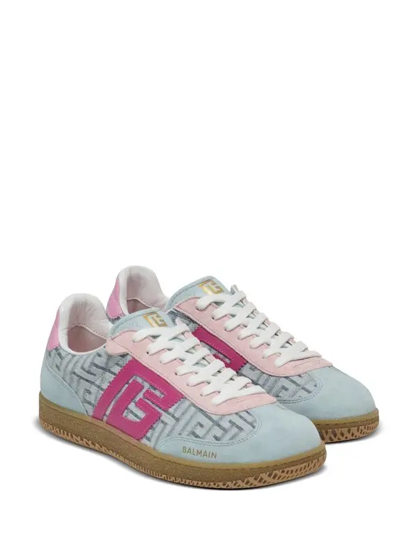 Balmain Swan Labyrinth Sneakers