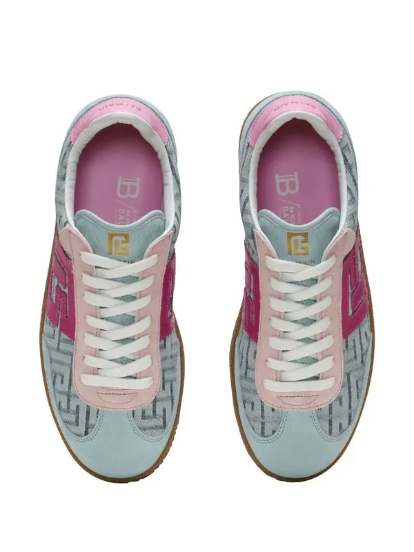 Balmain Swan Labyrinth Sneakers