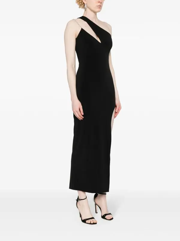 NISSA Asymmetric Design One-shoulder Dress