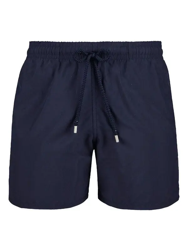 Vilebrequin Logo-patch Swim Shorts - Blue