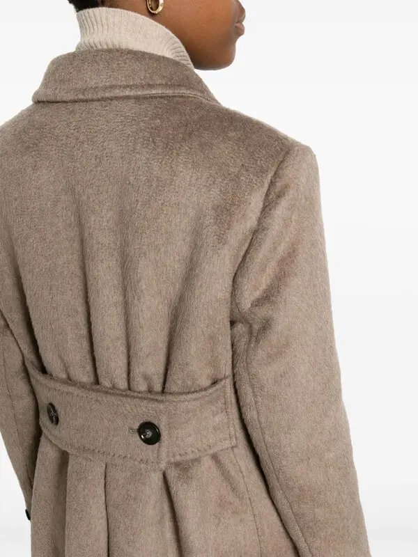 Max Mara Double-breasted Cashmere Blend Coat