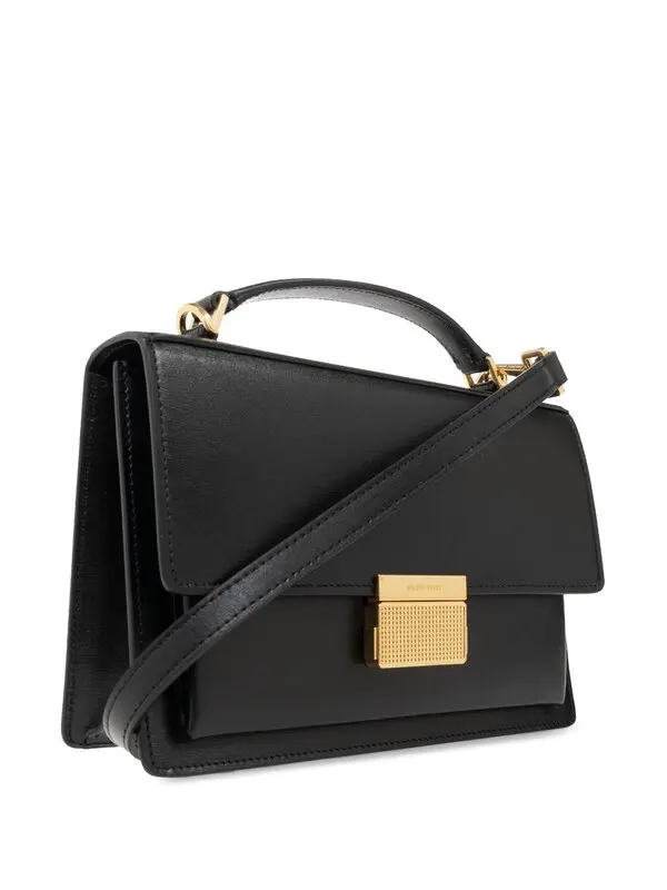 GOLDEN GOOSE Venezia Leather Tote - Black