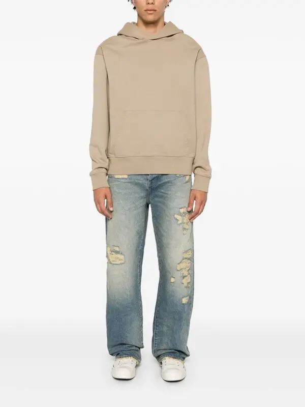 PURPLE BRAND Distressed Straight-leg Jeans