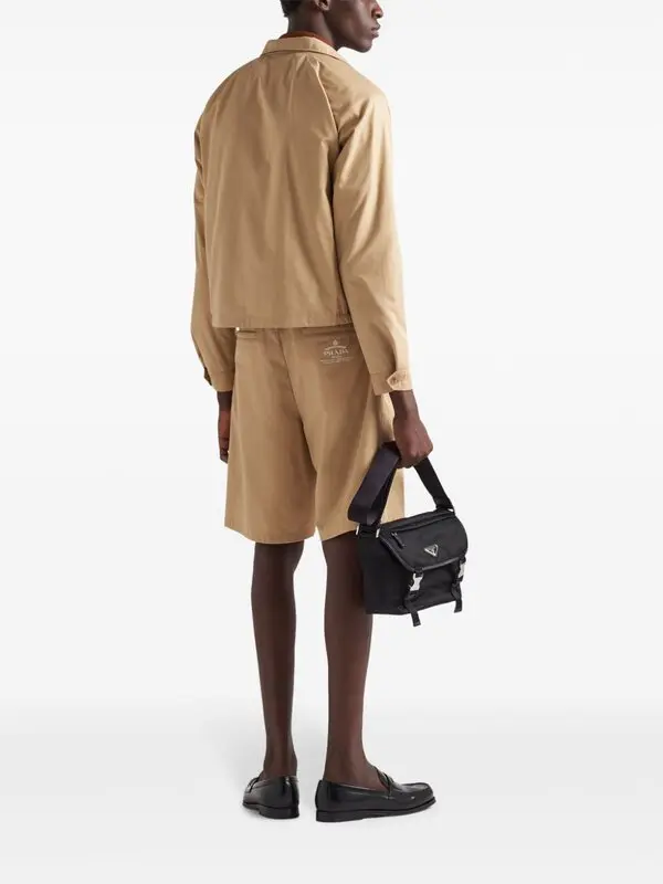 Prada Gabardine-weave Jacket - Neutrals