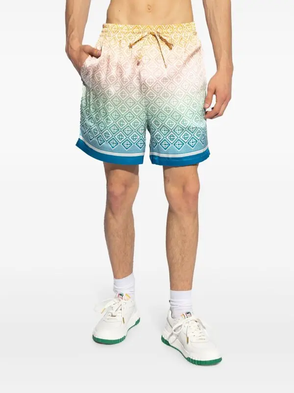 Casablanca Gradient Monogram Deck Shorts