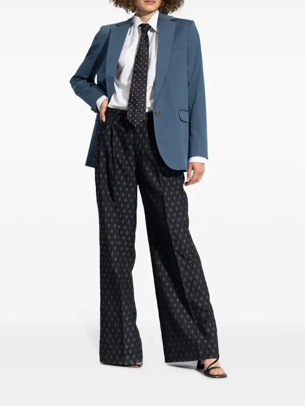 Etro Geometric-print Palazzo Pants