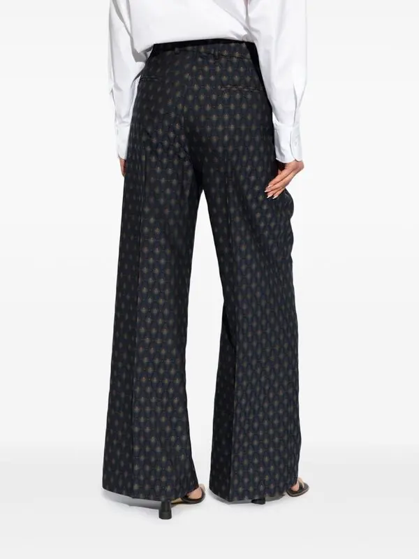 Etro Geometric-print Palazzo Pants