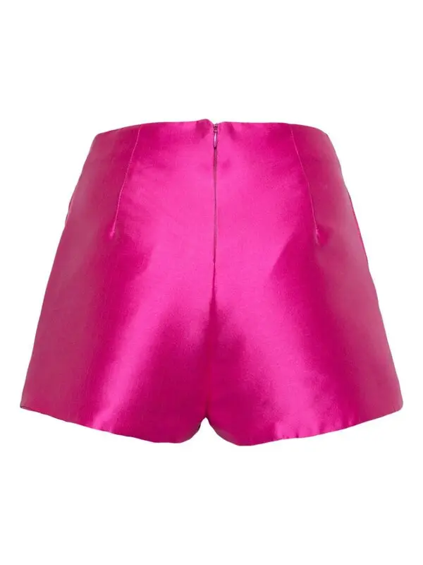 ISABEL SANCHIS Satin Mini Shorts - Pink