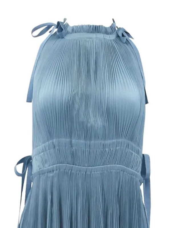 ulla johnson augustine pleated maxi dress Ulla Johnson Augustine Dress In Amethyst - 60% Off