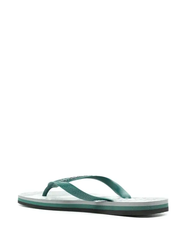 Maison Kitsuné X Havaianas Flip Flops - Green