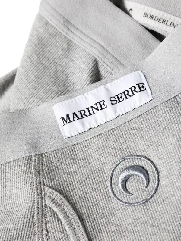 MARINE SERRE Crescent Moon-embroidered Boxers