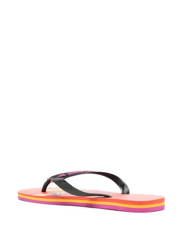 Maison Kitsuné X Havaianas Wave Flip Flops - Red