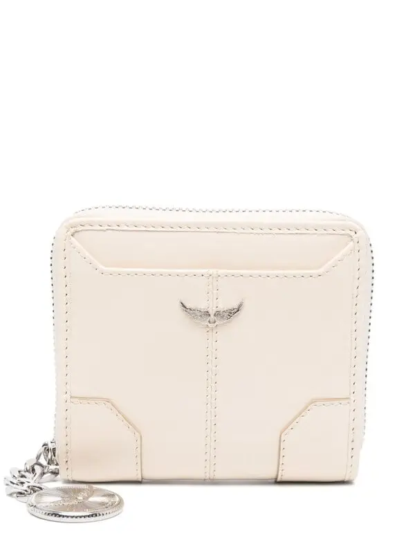 Zadig&Voltaire Sunny Mini Coin Wallet - Neutrals