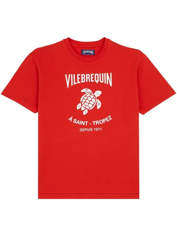 Vilebrequin Logo-print Cotton T-shirt