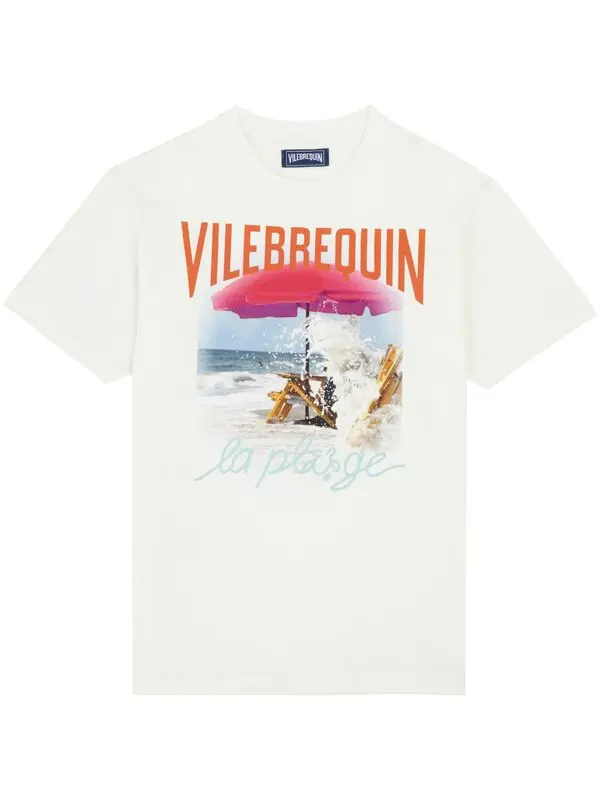 Vilebrequin Graphic-print Cotton T-shirt - White