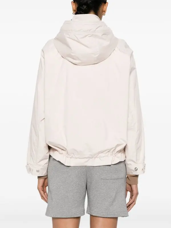 MOORER Jill-stp Jacket - Neutrals