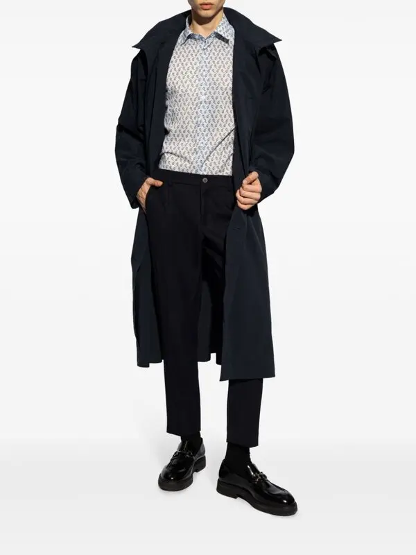 Etro Paisley-print Cotton Shirt - Blue