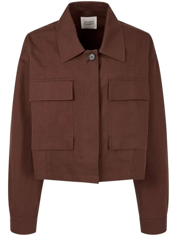 STUDIO TOMBOY Button-up Cropped Jacket