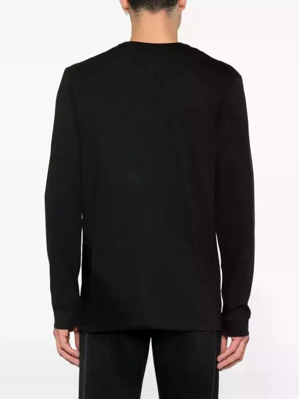 THE ROW Leon Cotton T-shirt - Black
