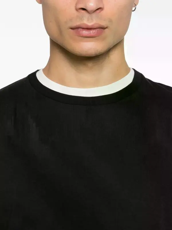 THE ROW Leon Cotton T-shirt - Black
