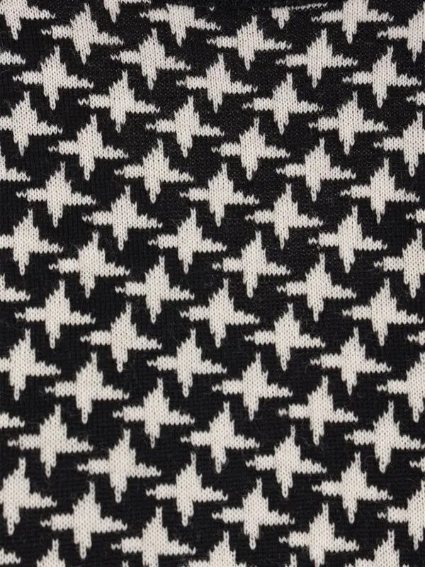 Comme Des Garçons Intarsia-knit Wool Jumper
