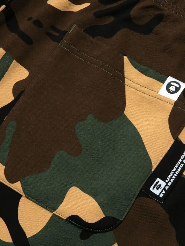 AAPE BY *A BATHING APE Camouflage-print Track Shorts