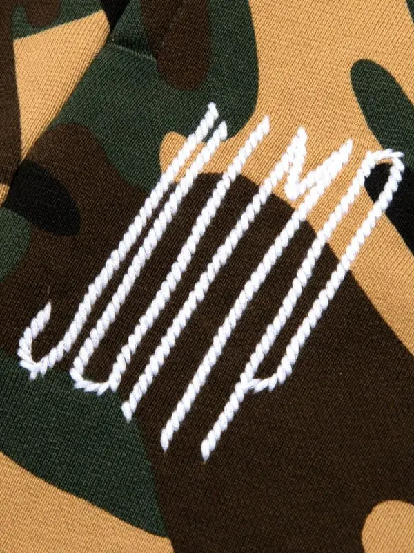 AAPE BY *A BATHING APE Camouflage-print Track Shorts