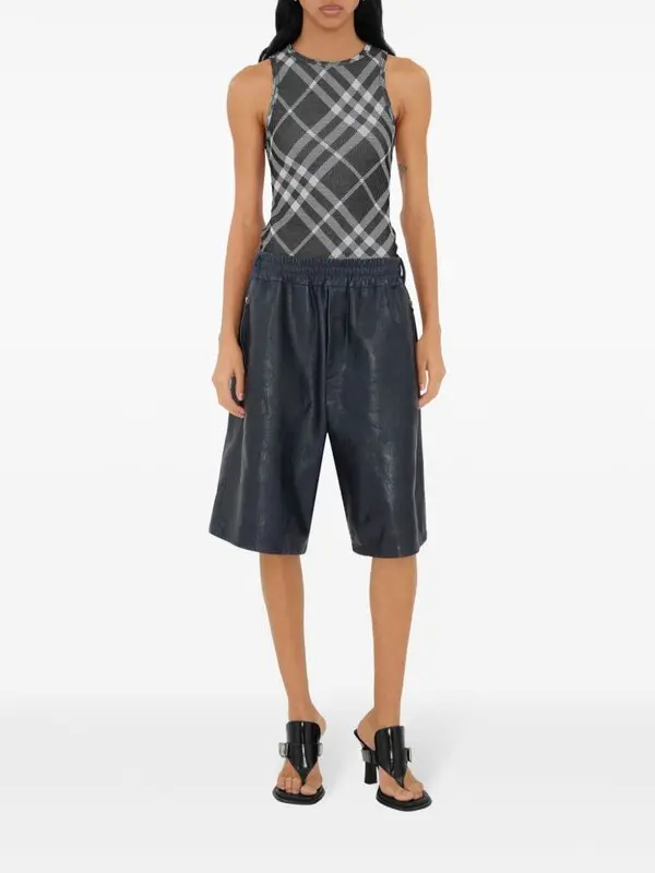 Burberry Checkered Cotton Top