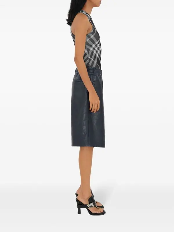 Burberry Checkered Cotton Top