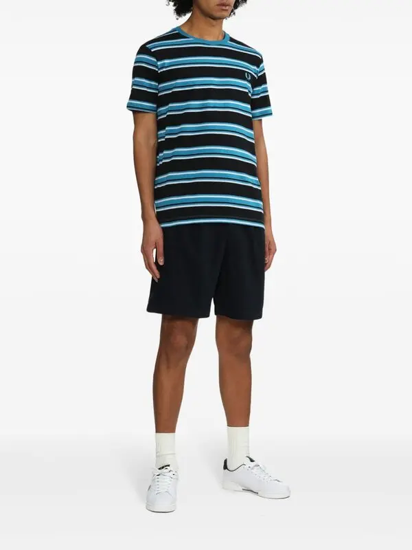 Fred Perry Logo-embroidered Chino Shorts