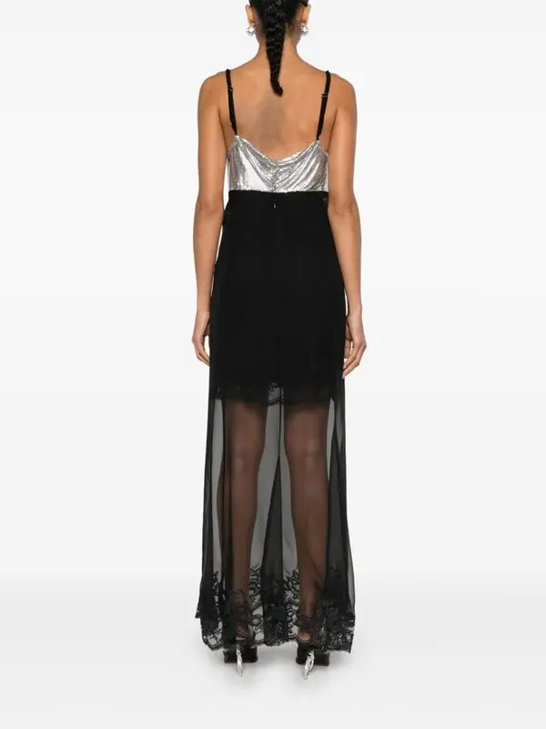 knee length dresses for ladies Gold Rhinestone Mesh Chain Crop Top